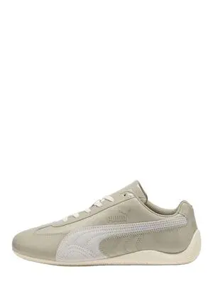 PUMA Speedcat Patent Low Top Sneakers - Pebble Gray/feather Gray