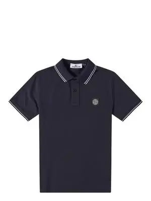 Stone Island Stone Island Patch Tipped Polo Shirt 'navy' Navy