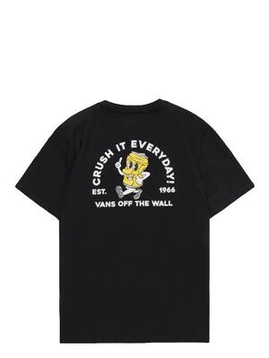 VANS Funny Printing Casual Short Sleeve - Black
