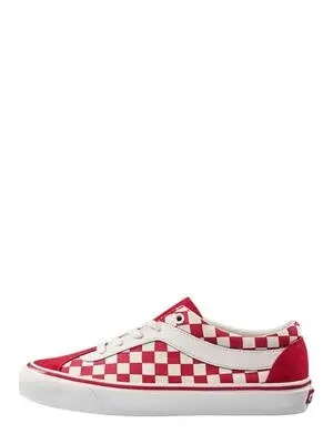 VANS Bold Ni Checkerboard Sneakers - Red