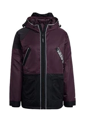 Adidas Originals Colorblock Hooded Down Jacket - Default Color