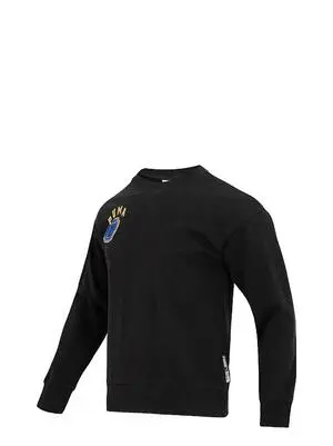 PUMA Graphic Crew Neck Sweater - Black