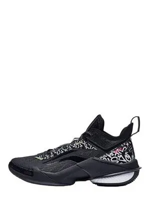 LI-NING Power Premium 'ninja' High-top Sneakers - Black/white