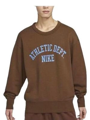 Nike Trend Fleece Retro Crew Sweatshirt - Brown