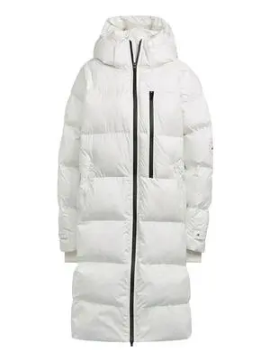 Adidas Stella Mccartney Padded Longline Jacket - White