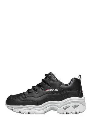 Sketchers Energy Sneakers - Black/white/red