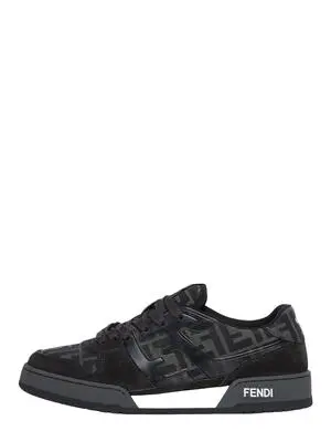 Fendi Fw25 Match Trainers - Black