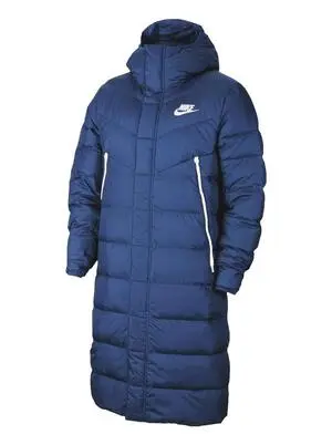 Nike Down Puffer Coat - Navy