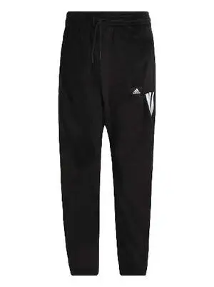 Adidas Bundle Feet Stripe Sports Pants/trousers/joggers - Black