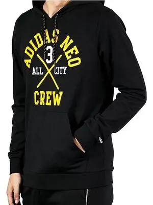 Adidas Neo Fav Sv Hdy Printing Pullover - Black