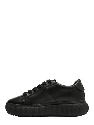 Onitsuka Tiger Otiger Court Platform Sneakers - Black