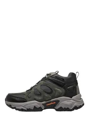 Sketchers Terraform Mid Top Athletic Shoes - Charcoal