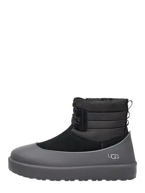 UGG Classic Mini Lace-up Weather Boots - Black