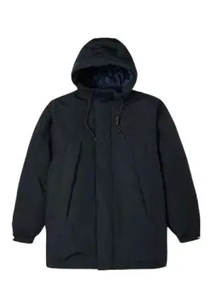 CONVERSE Premium Mid Down Hooded Jacket - Black