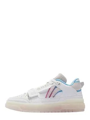 LI-NING Badfive Rookie Low Top Sneakers - White/beige/blue
