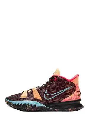 Nike Kyrie "soundwave" Basketball Sneakers - Brown/yellow/blue