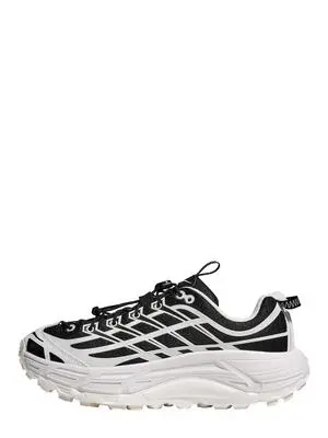 Hoka One One Mafate Three2 Athletic Sneakers - Black/white