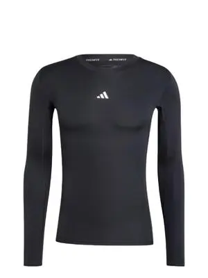 Adidas Techfit Compression Training Long Sleeve T-shirt - Black