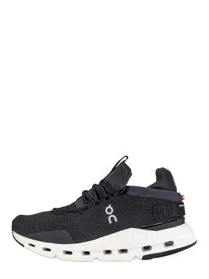 On Cloudnova Sneakers - Phantom/white