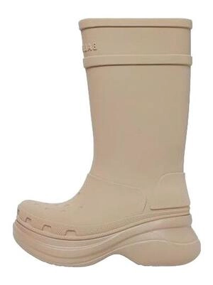 Balenciaga X Crocs Boots - Beige