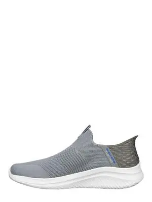 Sketchers Ultra Flex 3.0 Smooth Step Slip-on Sneakers - Grey