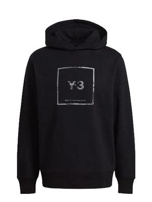 Adidas Y-3 Ss21 Logo Hoodie - Black