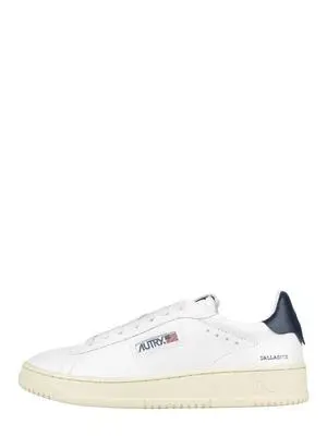 AUTRY Dallas Low Sneakers - White/dark Blue/cream