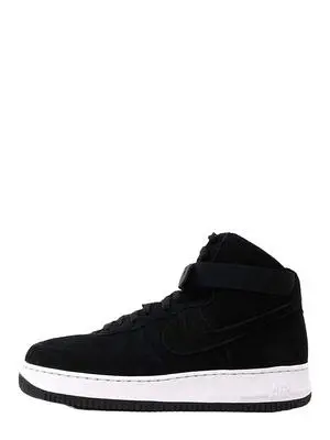 Nike Force 1 High '07 Suede Sneakers - Black/white