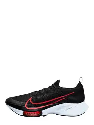 Nike Zoom Tempo Next% Flyknit Athletic Sneakers - Black/red