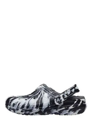 CROCS Crocs Classic Lined Clog Outdoor Sandals White/black