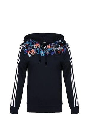 Adidas Neo Casual Sports Pullover Hoodie - Blue