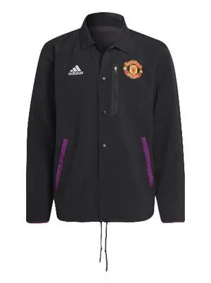 Adidas Manchester United Coach Logo Jacket - Default Color