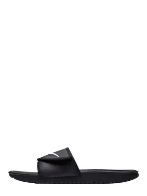 Nike Kawa Slides - Black/white