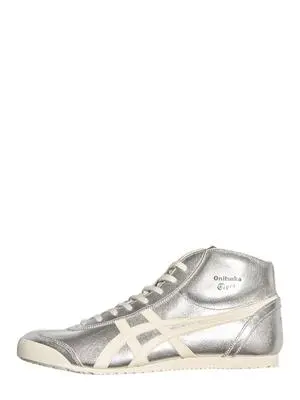 Onitsuka Tiger Mexico Mid Runner Sneakers - Silver/cream