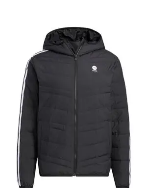 Adidas Neo Essentials Down Jacket With Hood - Black