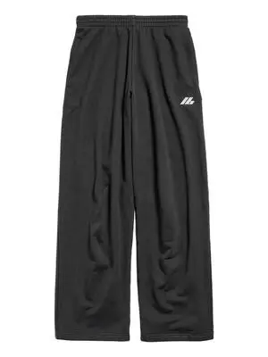 Balenciaga Activewear Baggy Sweatpants - Black