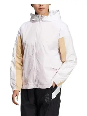Adidas Hooded Jacket - White