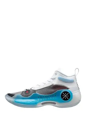 LI-NING Way Of Wade "team No Sleep" High-top Sneakers - Blue/grey