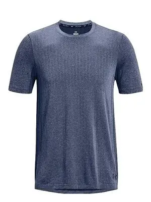 Under Armour Rush Seamless Short Sleeve T-shirt 'academy - Academy/blue
