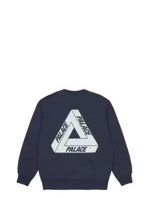 PALACE Slub Crew - Navy