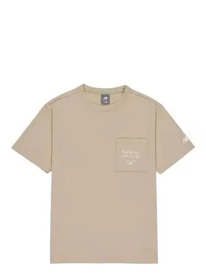 NEW BALANCE Essentials Athletic Club T-shirt Asia Sizing - Khaki