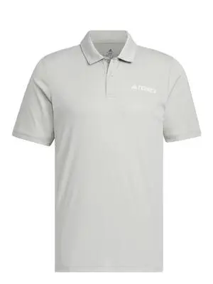Adidas Logo Polo Shirts Asia Sizing - Grey