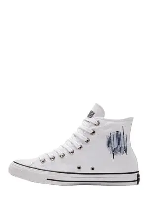 CONVERSE Converse Chuck Taylor All Star Translucent Barcode High Top Sneakers White