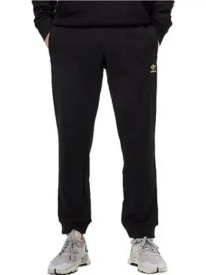Adidas Originals Trefoil Pant Casual Bundle Feet Long Knit Sports Pants - Black