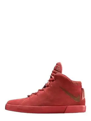 Nike Lebron 12 Sportswear Lifestyle Qs "challenge Red - Challenge Red/challenge Red