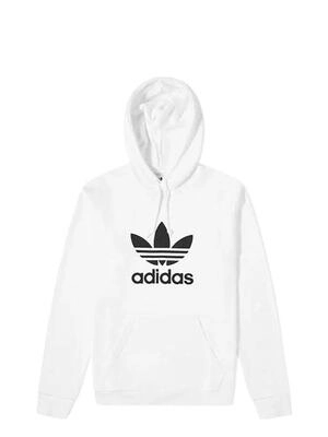Adidas Originals Trefoil Logo Hoodie - White