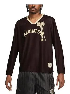 Nike X Bode Mesh Jersey - Brown/cream