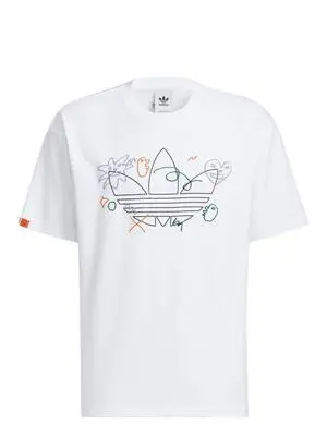 Adidas Originals X Kentaro Okawara Graphic T-shirts - White