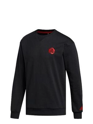 Adidas Rose Crew Fleece Pullover - Black