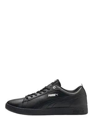 PUMA Smash V2 Leather Sneakers - Black